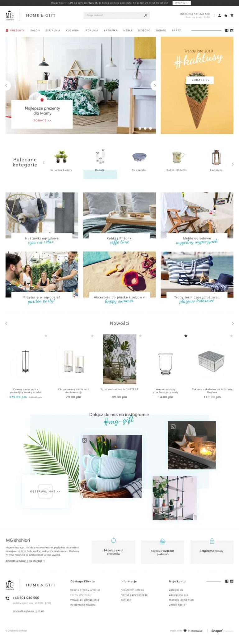 Sklep z akcesoriami do domu – Mamezi Studio